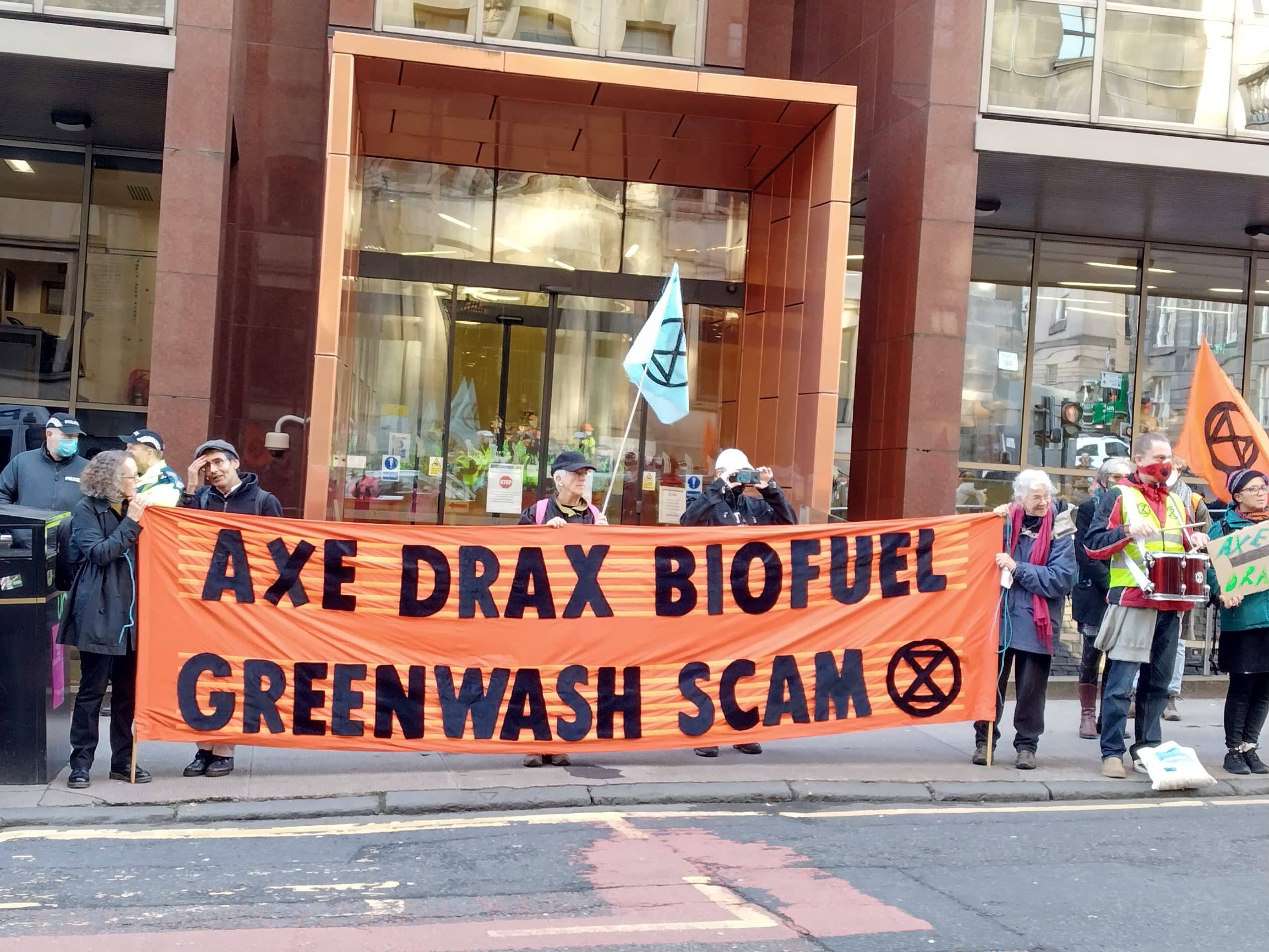 Axe Drax actions at COP26 | Biofuelwatch